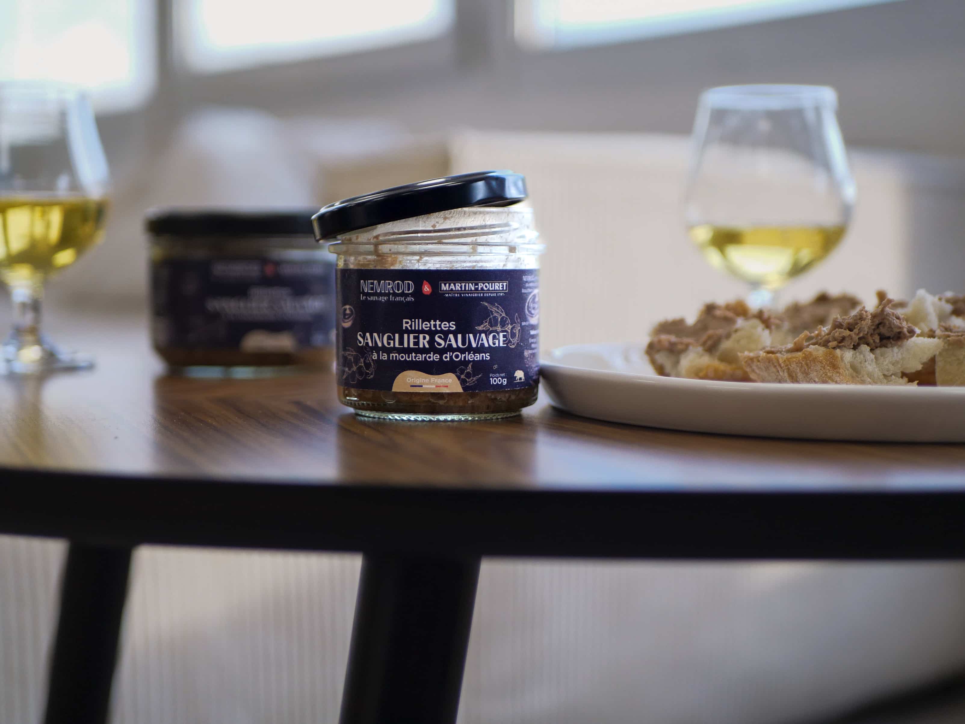 Rillettes de sanglier sauvage - charcuterie artisanale de gibier ...